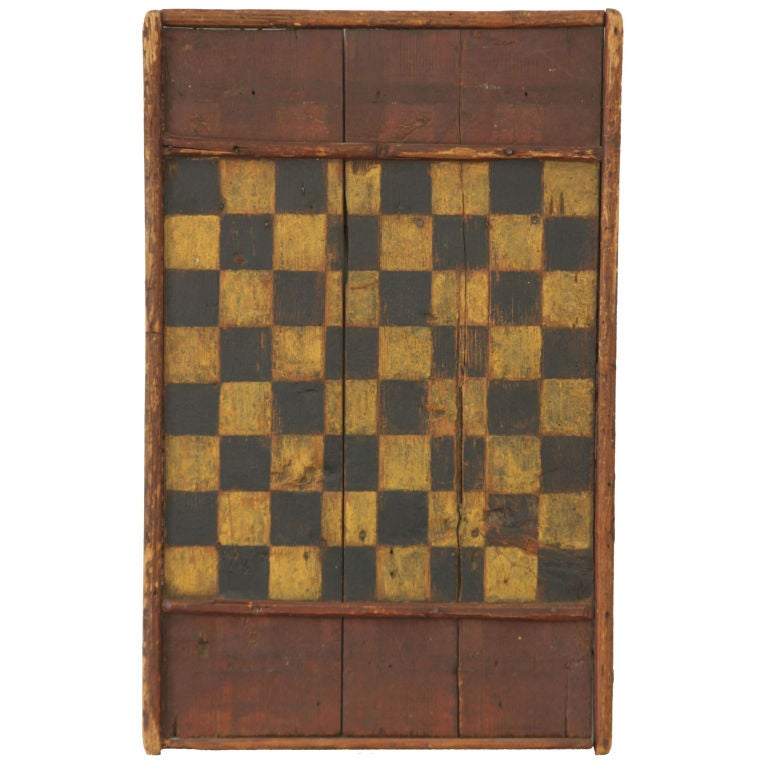 Checkerboard with Trays at 1stDibs