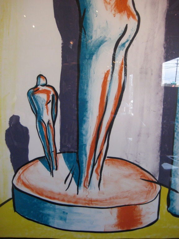 Set of three large lithographs by Jedd Garet at 1stDibs