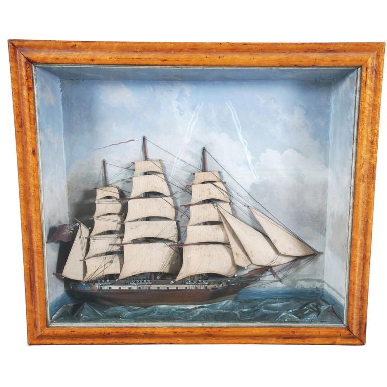 Ship Diorama at 1stDibs