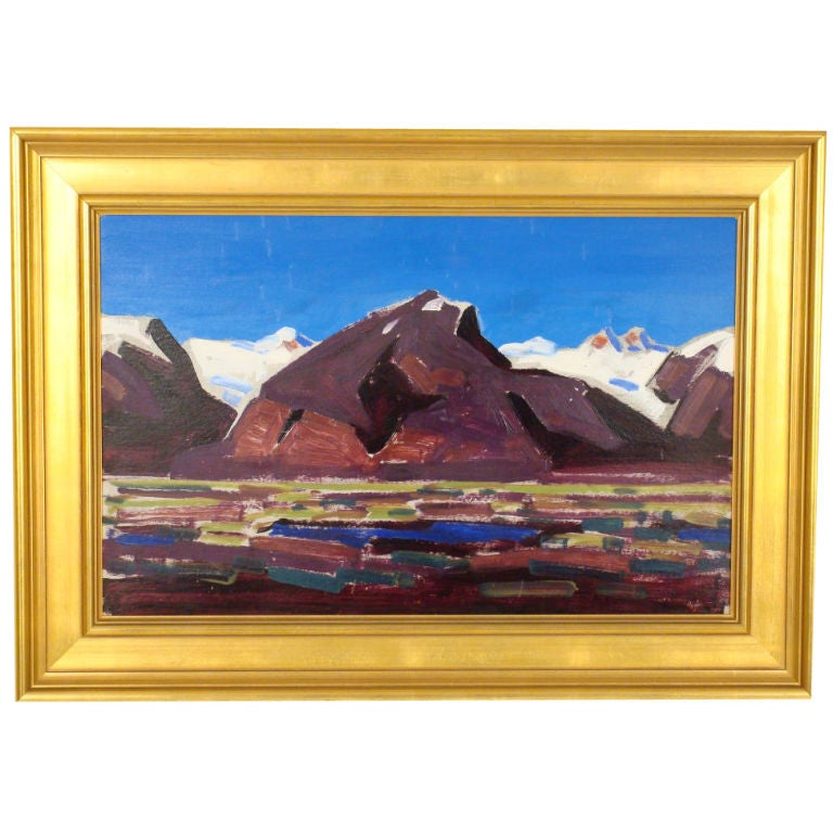 Landscape painting by Conrad Buff (1886-1975) at 1stDibs