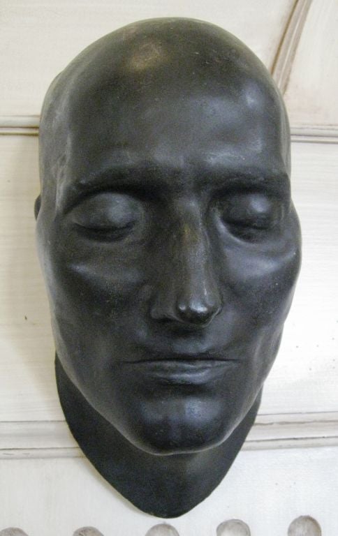 Bronze Casting of the Death Mask of Napoleon Bonaparte at 1stDibs