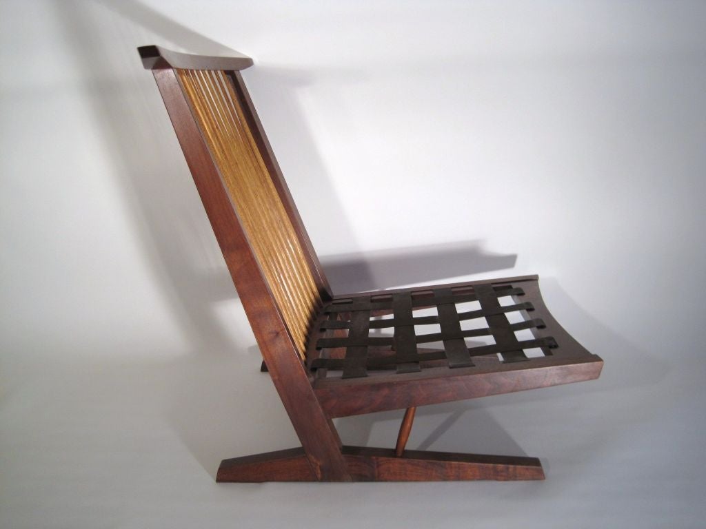 A Conoid Lounge Chair by George Nakashima at 1stDibs