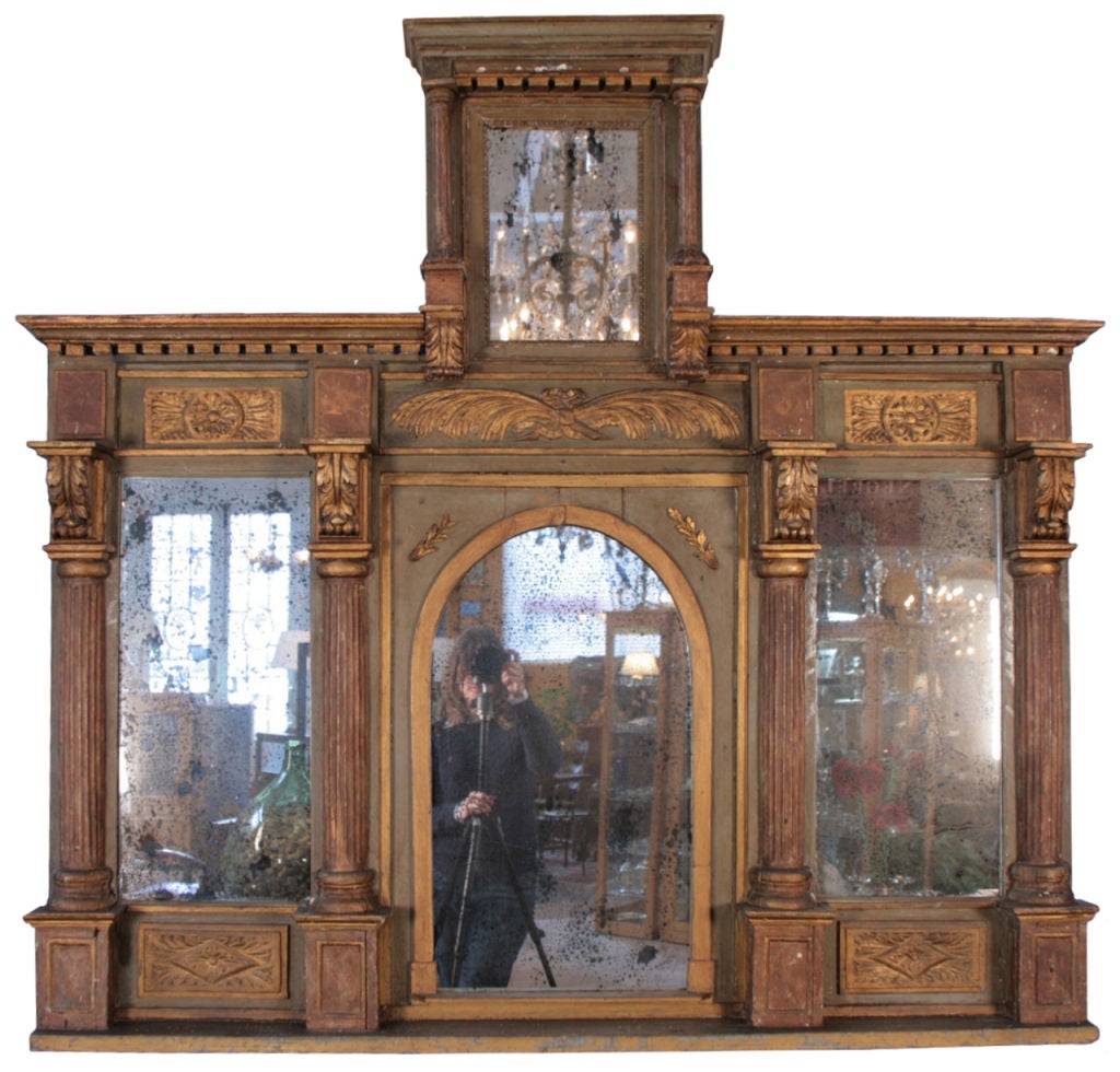 Italian Antique Gold Leafed "Retablo" Frame at 1stDibs