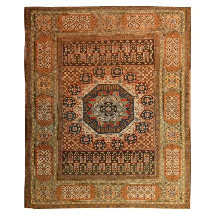 Antique Tuduc Mamluk Design Rug at 1stDibs