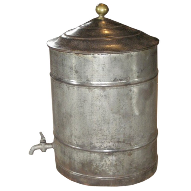 Vintage Tin Cooler at 1stDibs