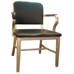 Good Form Metal Arm Chair For Sale at 1stDibs