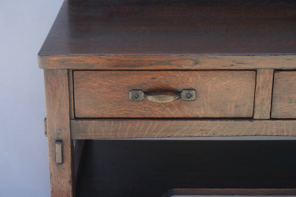 Early Gustav Stickley Desk at 1stDibs