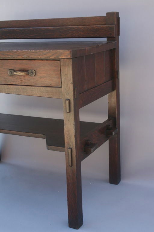 Early Gustav Stickley Desk at 1stDibs