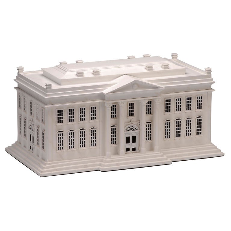 White House cigar humidor at 1stDibs | white house humidor, white house ...