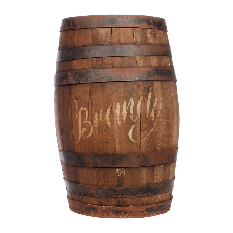 Antique Brandy Cask / Barrel from France at 1stDibs