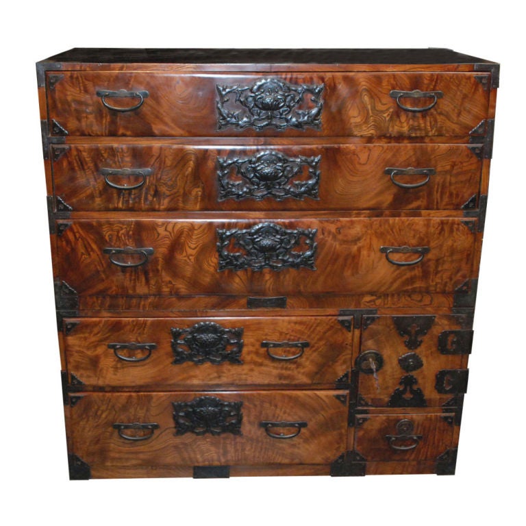 Japanese Tansu, Mid to Late 19th Century at 1stDibs