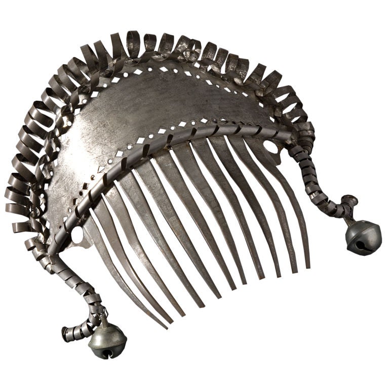 Anniversary Tin Hair Comb For Sale at 1stDibs