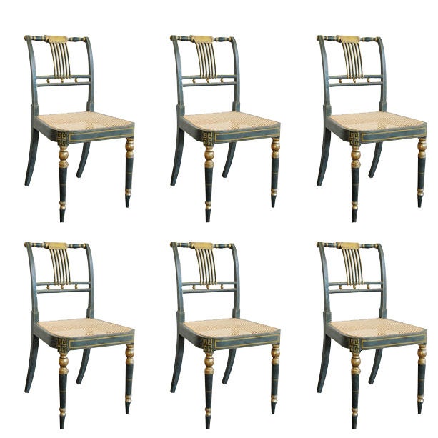 A Set of Six Chairs by John Gee at 1stDibs