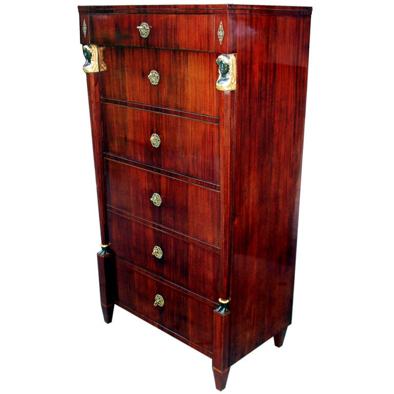 Exemplary Biedermeier Pier Chest For Sale at 1stDibs