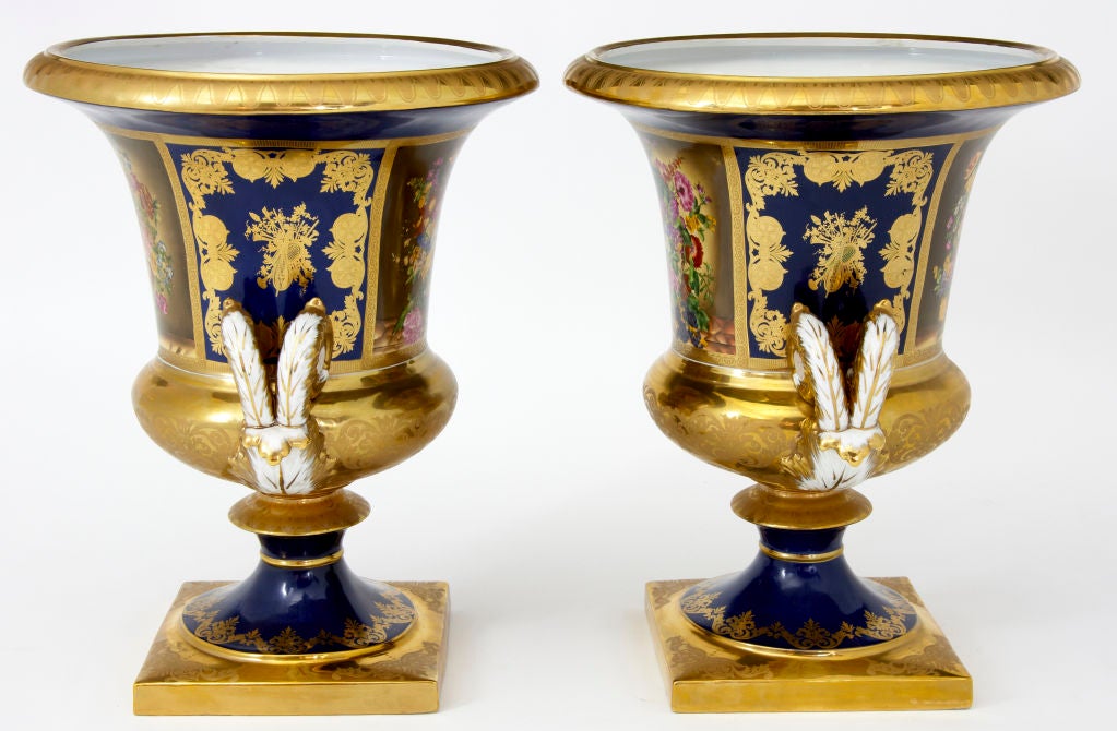 A fine pair of Russian style Campana unrs at 1stDibs