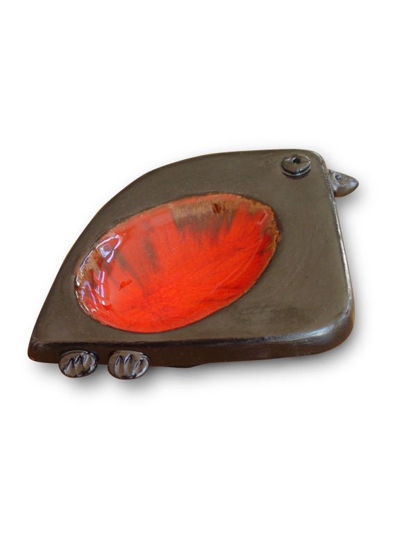 Robert and Jean Cloutier Ceramic, Signed at 1stDibs