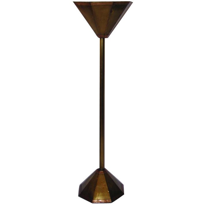 Arts and Craft Torchere at 1stDibs