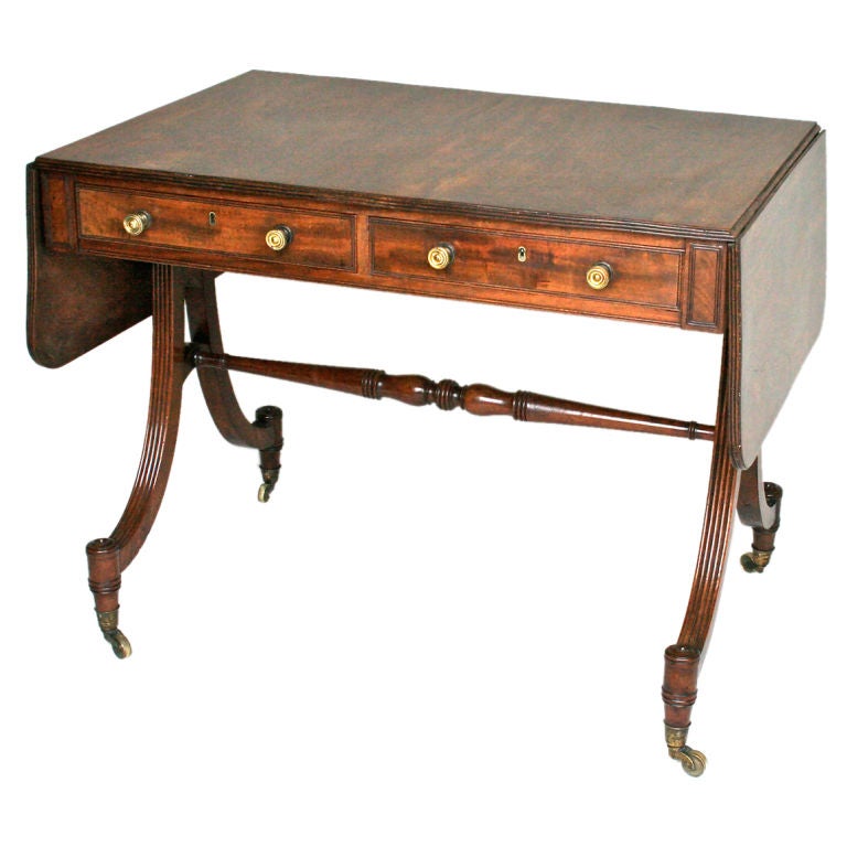 Regency Sofa Table at 1stDibs