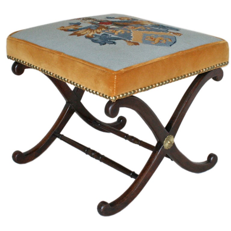 English Regency Footstool at 1stDibs
