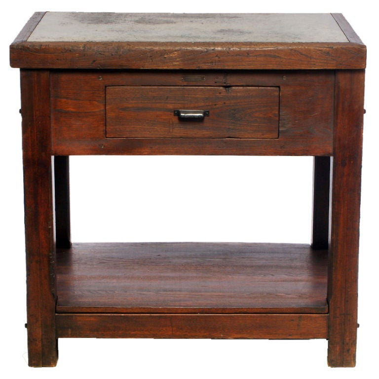 Hamilton Lithographer Work Table at 1stDibs
