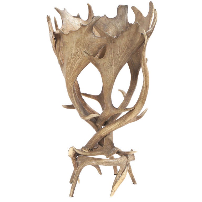 Caribou Antler Vase at 1stDibs