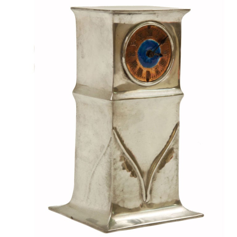 Liberty and Co. Tudric Clock at 1stDibs