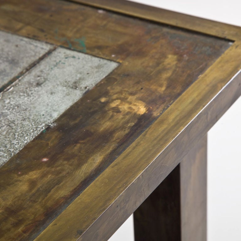 A Medici Style Bronze Cocktail Table designed by LaVerne at 1stDibs