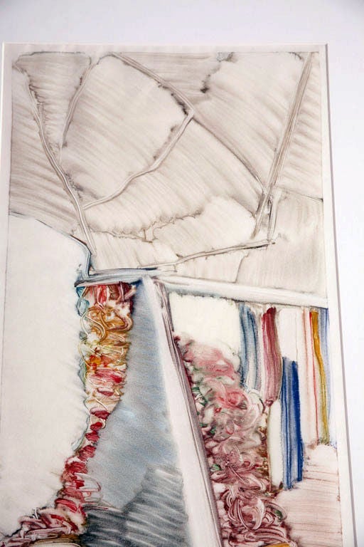 'Fragmentary View' Monotype Art by Matt Phillips, 1970s For Sale at ...