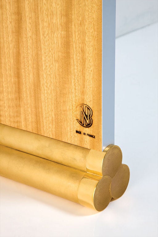 Jean-Bérenger de Nattes, Satinwood Console, France, 2008 For Sale at ...