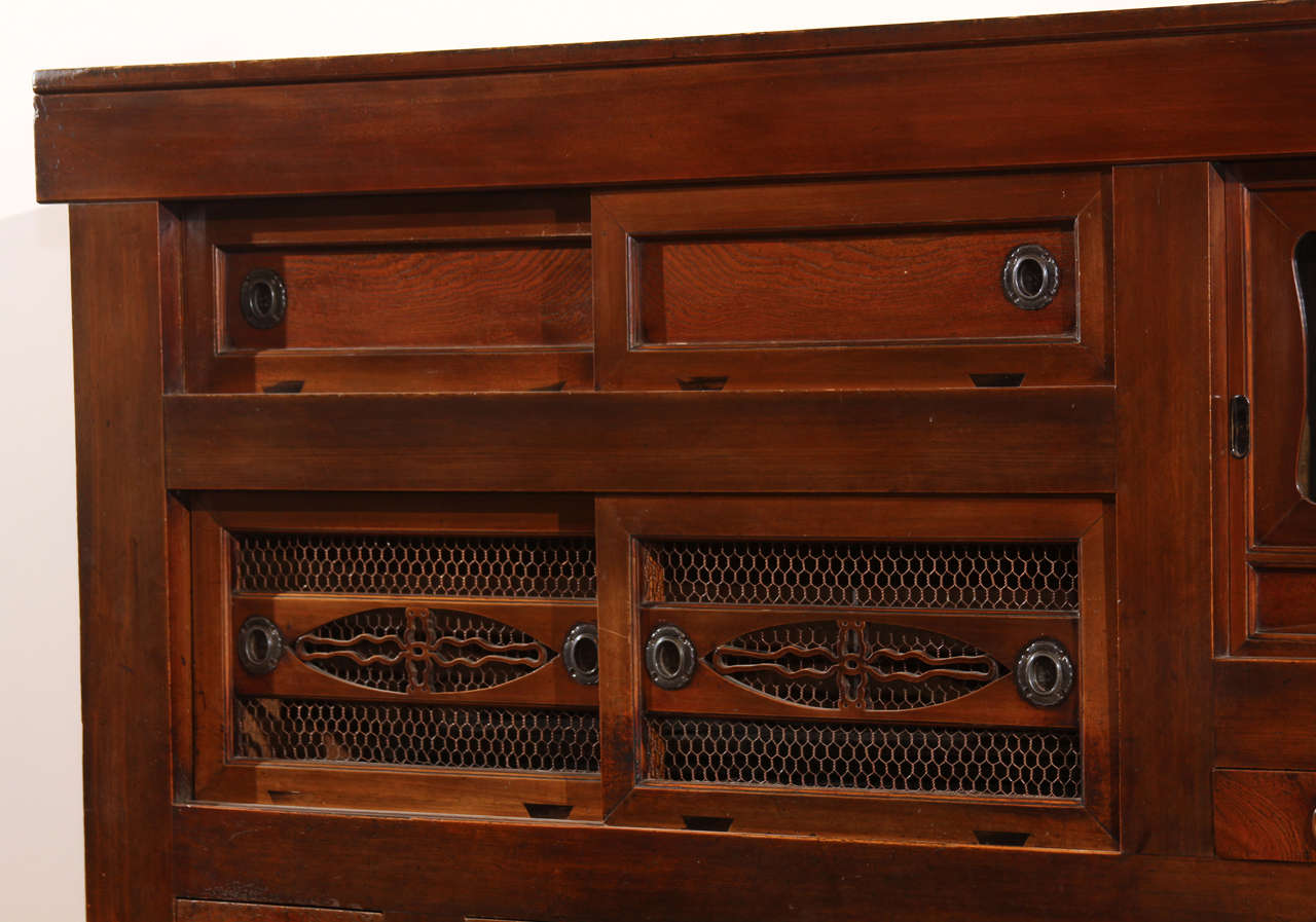 Japanese Kitchen Pantry Chest at 1stDibs