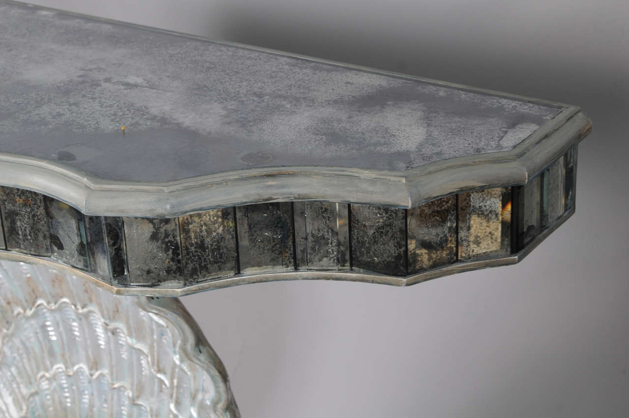 Scallop Shell Console Table at 1stDibs