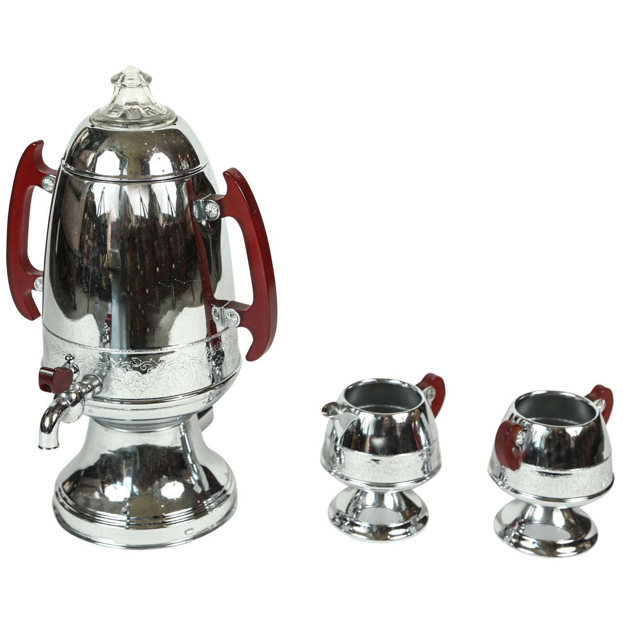 Coffee Percolator Set at 1stDibs