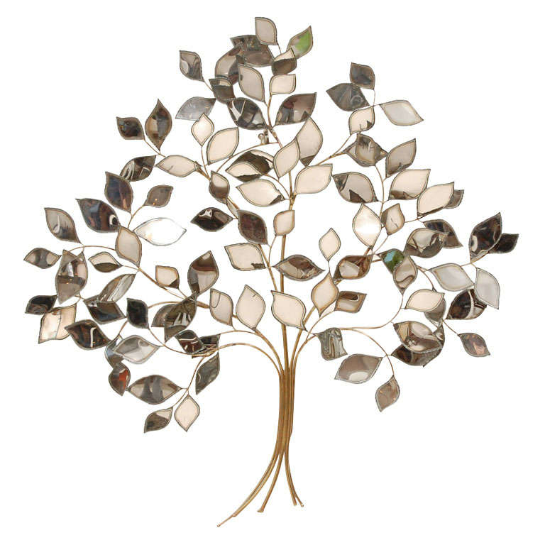 C. Jere Tree Wall Sculpture at 1stDibs