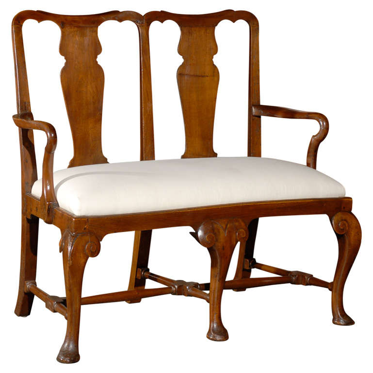 Queen Anne Benches - 13 For Sale at 1stDibs