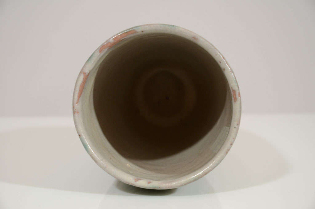 Studio Pottery Vase by Nancy Wickham at 1stDibs