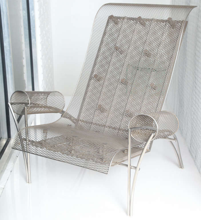 Toyo Ito "SUKI" Metal Armchair For Sale at 1stDibs | toyo chairs, toyo ...