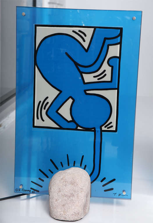 Keith Haring table Lamps at 1stDibs | keith haring lamp, keith haring ...