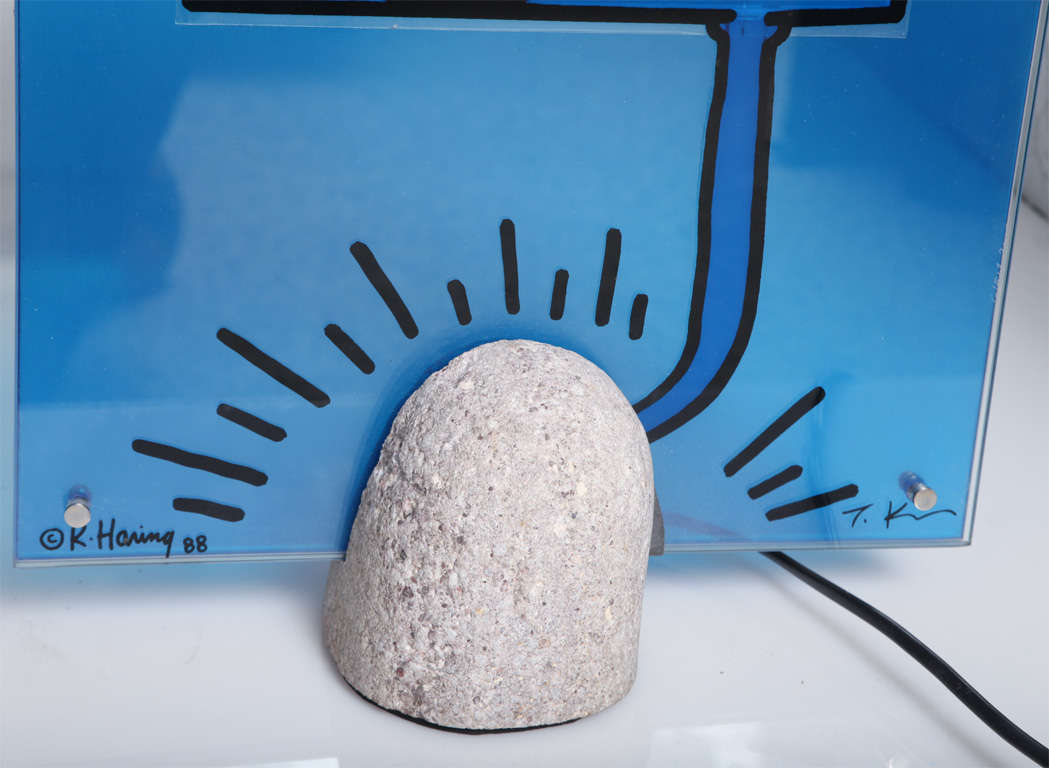 Keith Haring table Lamps at 1stDibs | keith haring lamp, keith haring ...