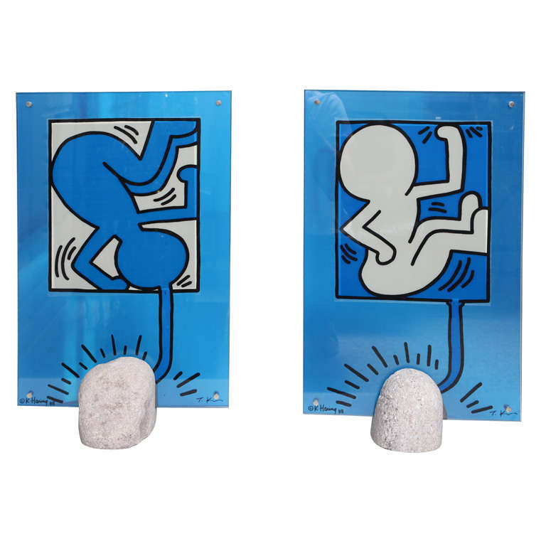Keith Haring table Lamps at 1stDibs | keith haring lamp, keith haring ...