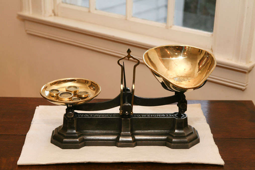 Original Avery English scale at 1stDibs