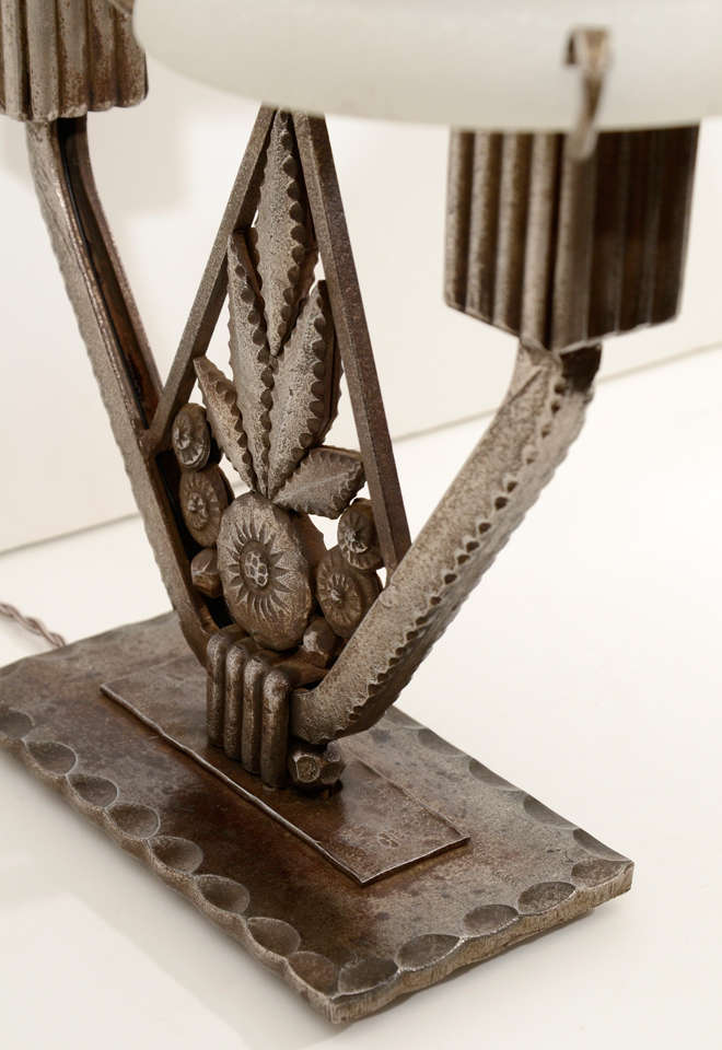 Very Nice Lamp By Edgar Brandt at 1stDibs