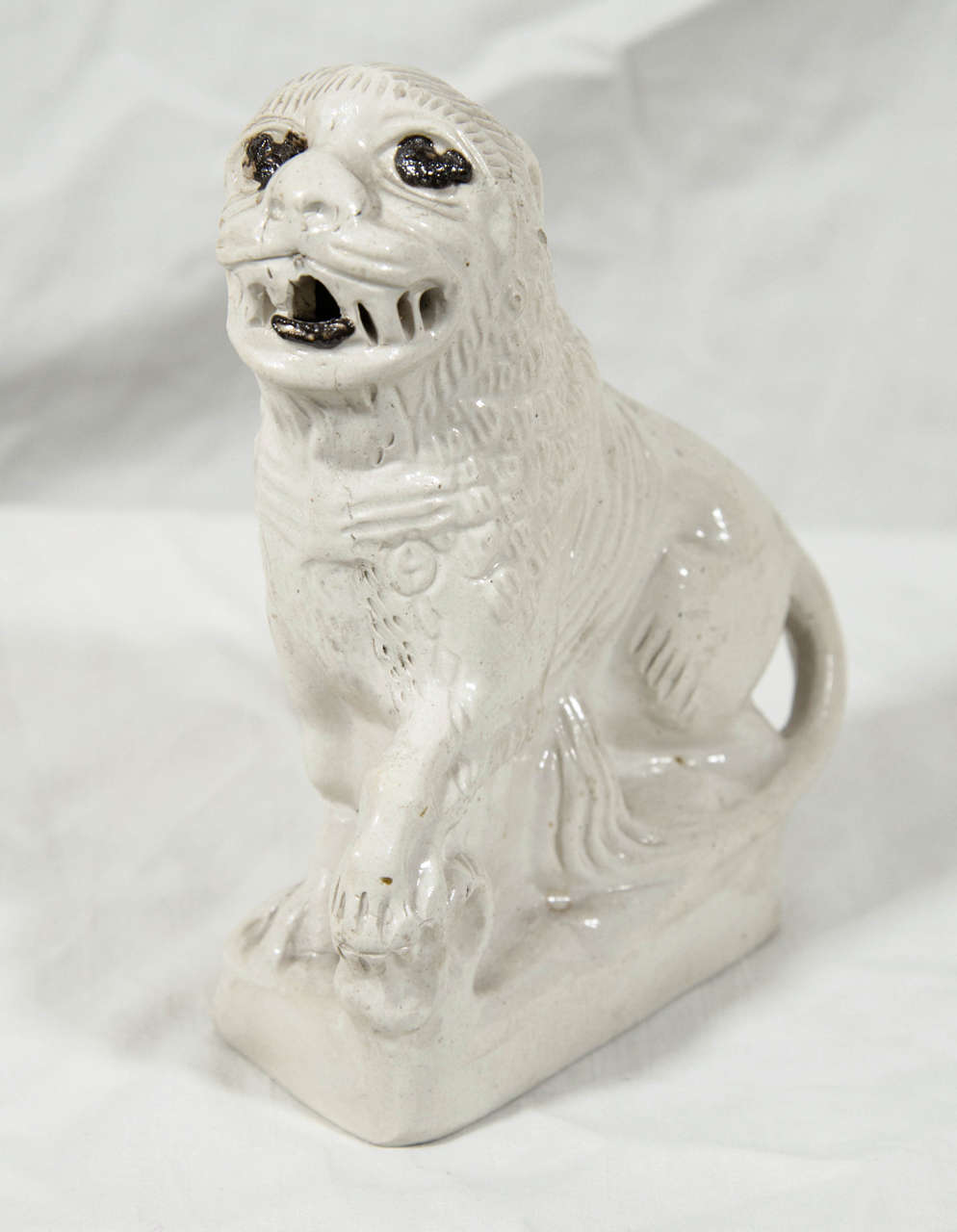 English Salt Glazed Pottery Lion Mid-18th Century Made circa 1760 at ...