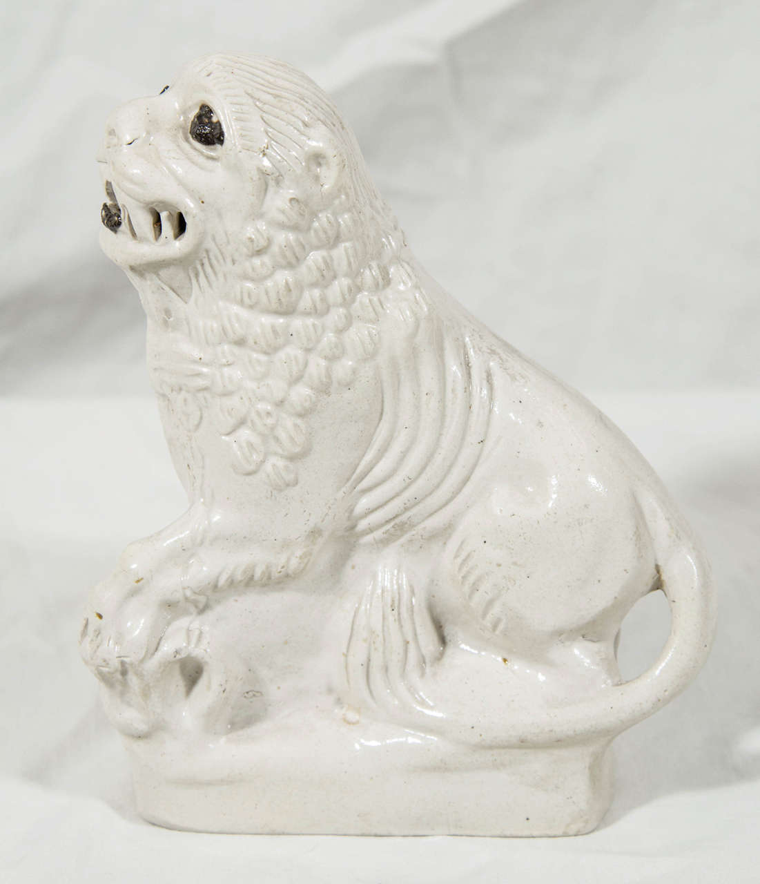 English Salt Glazed Pottery Lion Mid-18th Century Made circa 1760 at ...