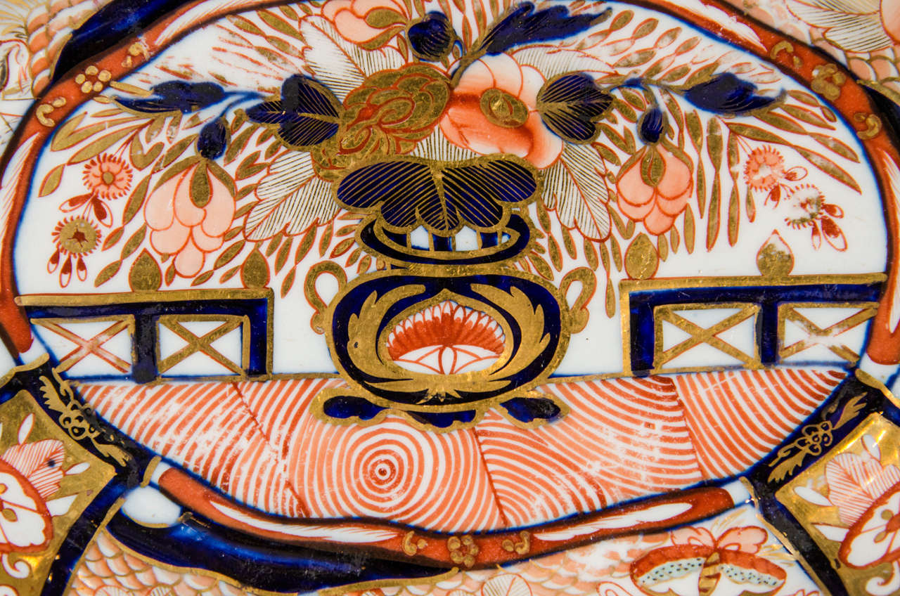 Coalport Imari Sauce Tureen in the "Admiral Nelson" Pattern at 1stDibs