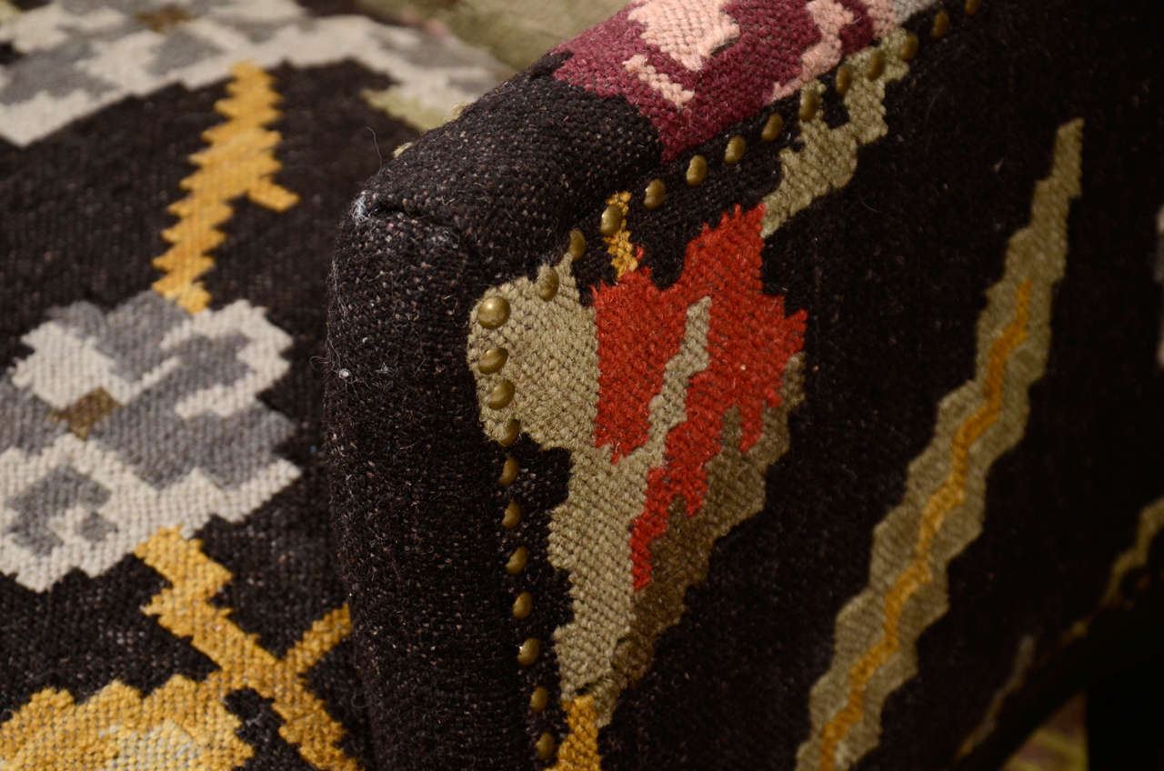 Indian Kilim Settee at 1stDibs