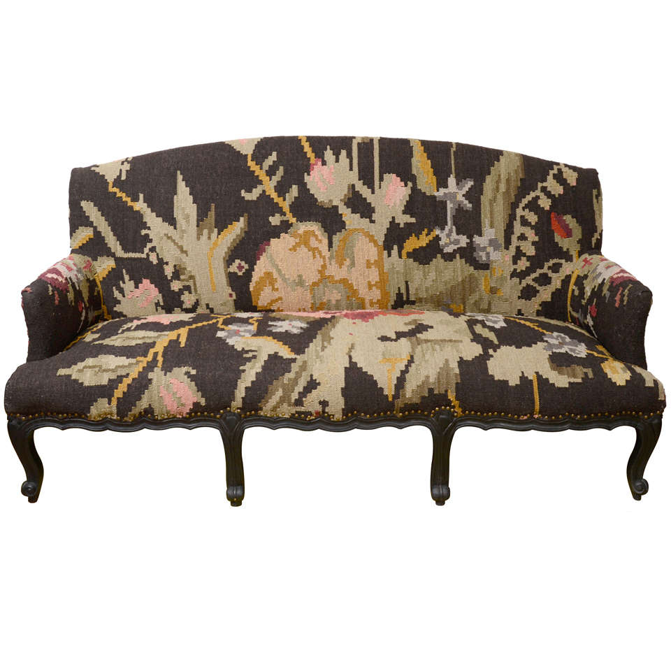Indian Kilim Settee at 1stDibs