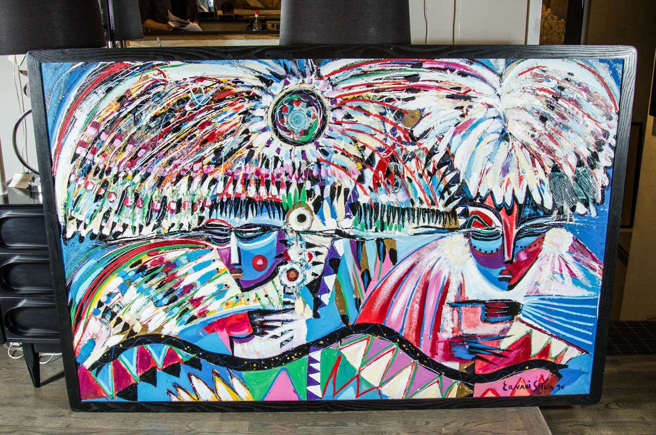 Original Oil Painting on Canvas by Ernami Silva at 1stDibs | ernani ...