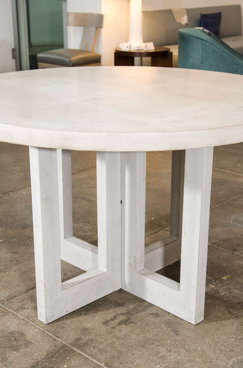 Dalton Concrete Dining Table at 1stDibs