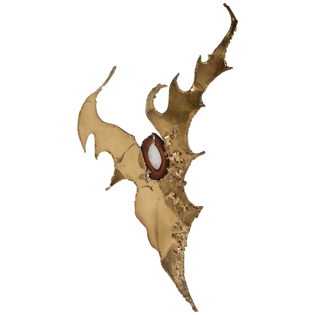 Bronze and Aluminum Sculpture "The Flame" For Sale at 1stDibs | the ...