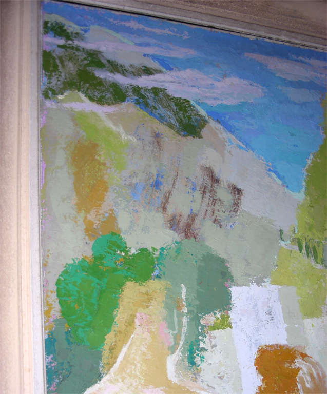 Large 1960s Painting by George Duval at 1stDibs | duval painter, duval ...